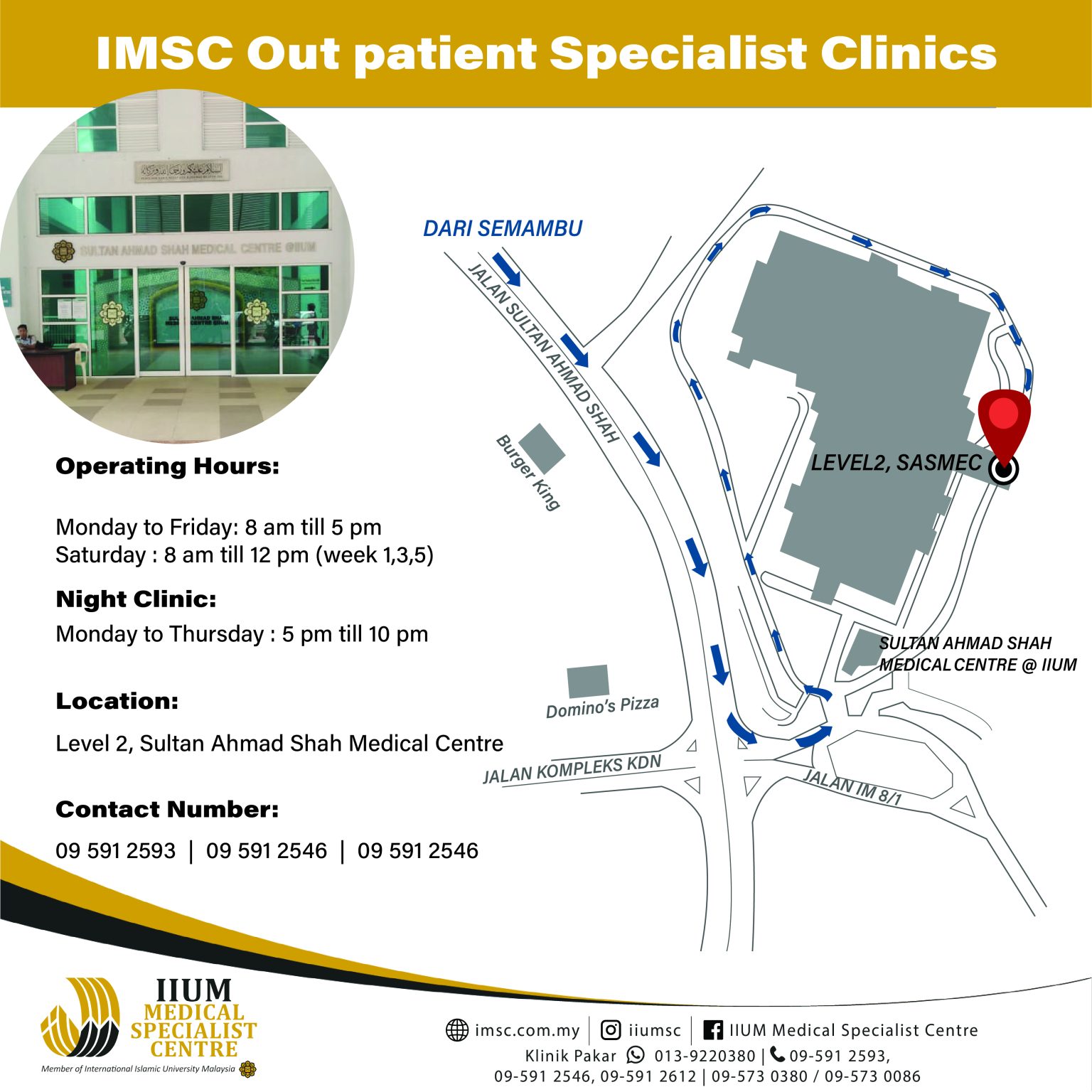 IIUM MEDICAL SPECIALIST CENTER - iMSC