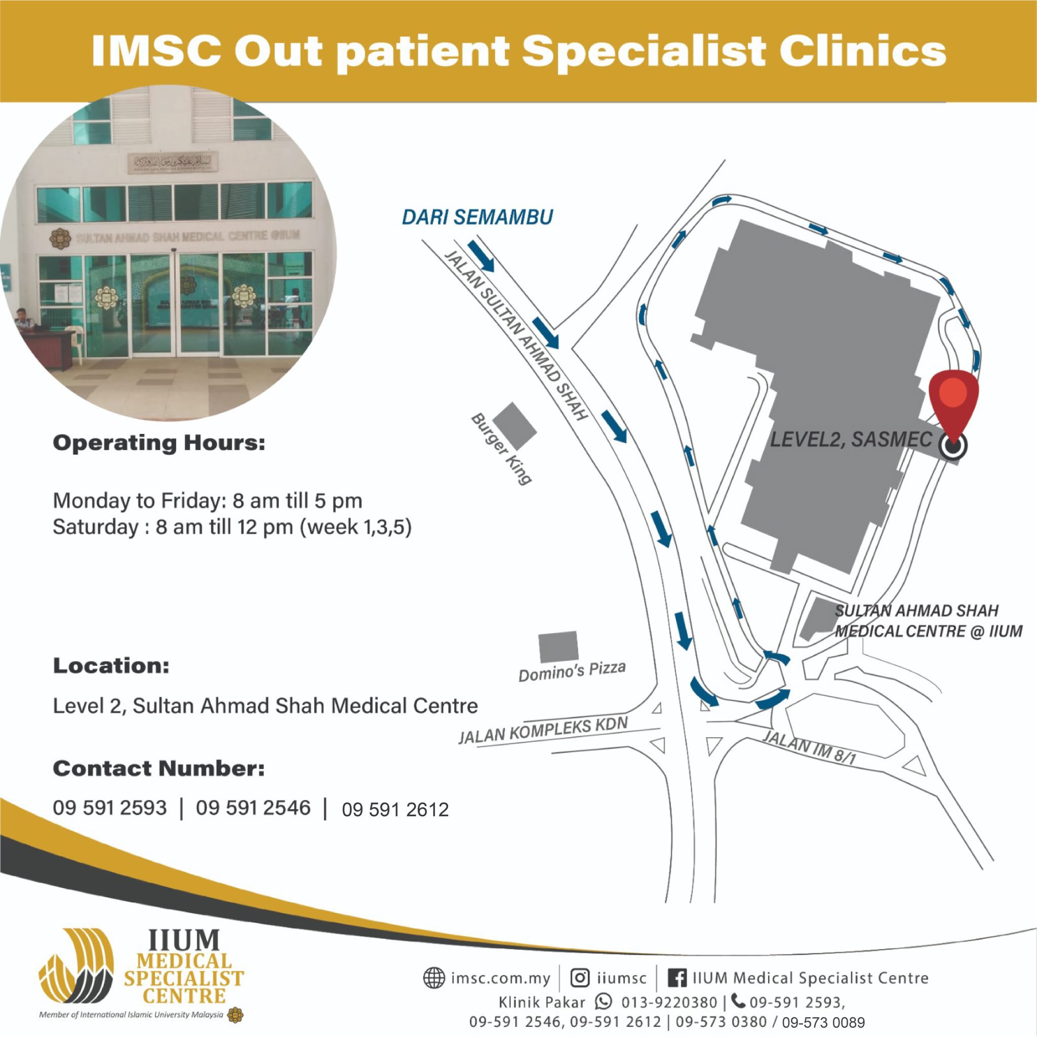 IIUM MEDICAL SPECIALIST CENTER - iMSC
